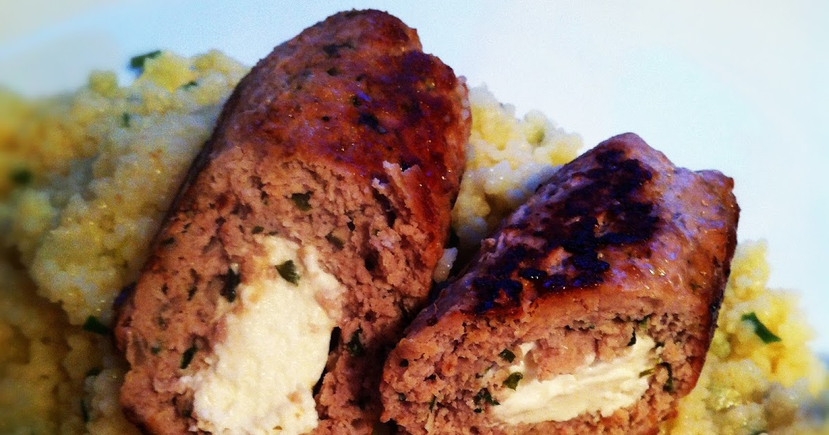 Babaduck: Feta Stuffed Pork Koftas